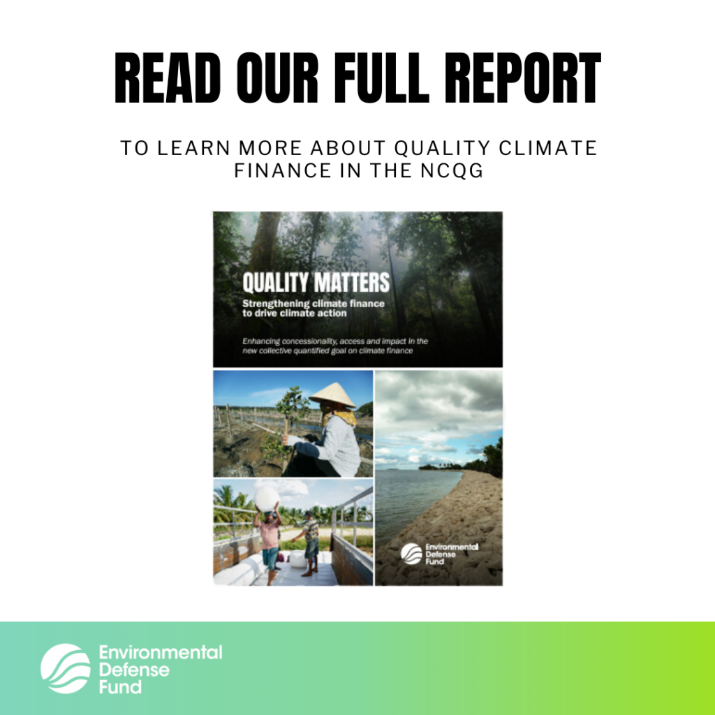 Getting Climate Finance Right at COP29: Key Issues to Address in Baku ...