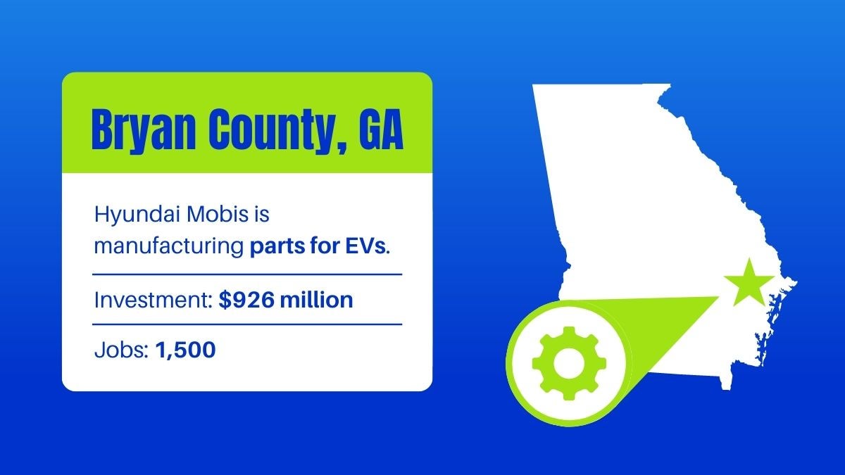 IRA across the USA: 5 communities winning clean energy manufacturing jobs