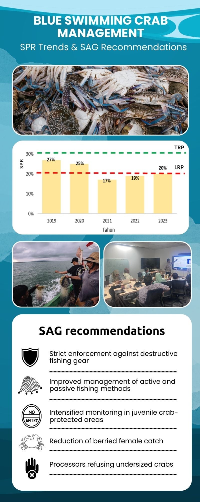 Transforming Data into Action: A Five-Year Look at Blue Swimming Crab ...