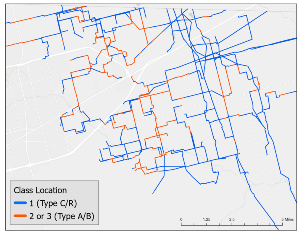 Mapping the maze: data reveals the need for protective standards for all gas gathering pipelines ...