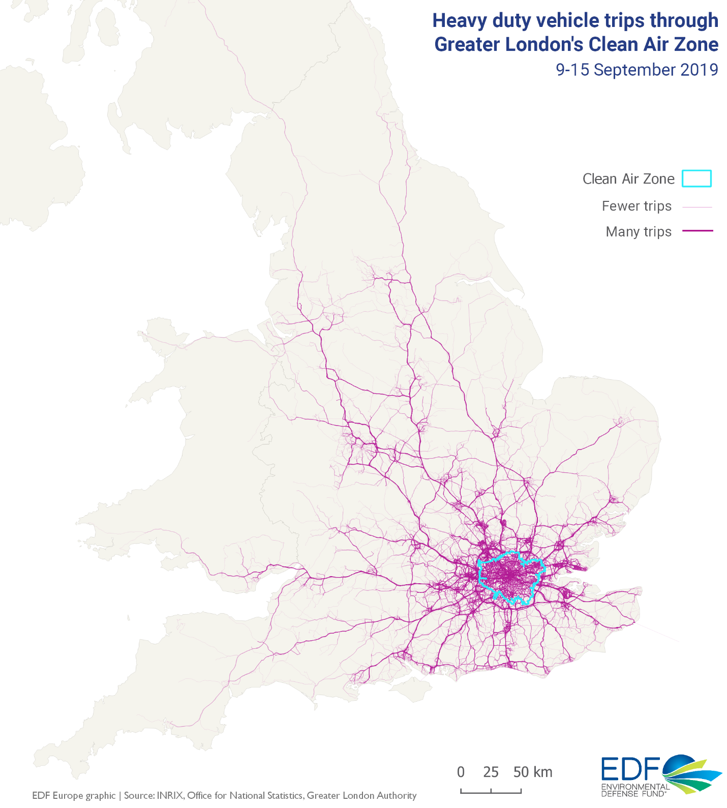 New analysis reveals true ‘reach’ of London’s Clean Air Zone - Global ...