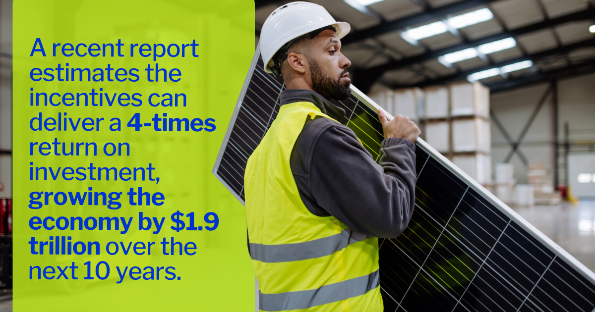 The Economic Case for Preserving Clean Energy Tax Incentives - Market ...